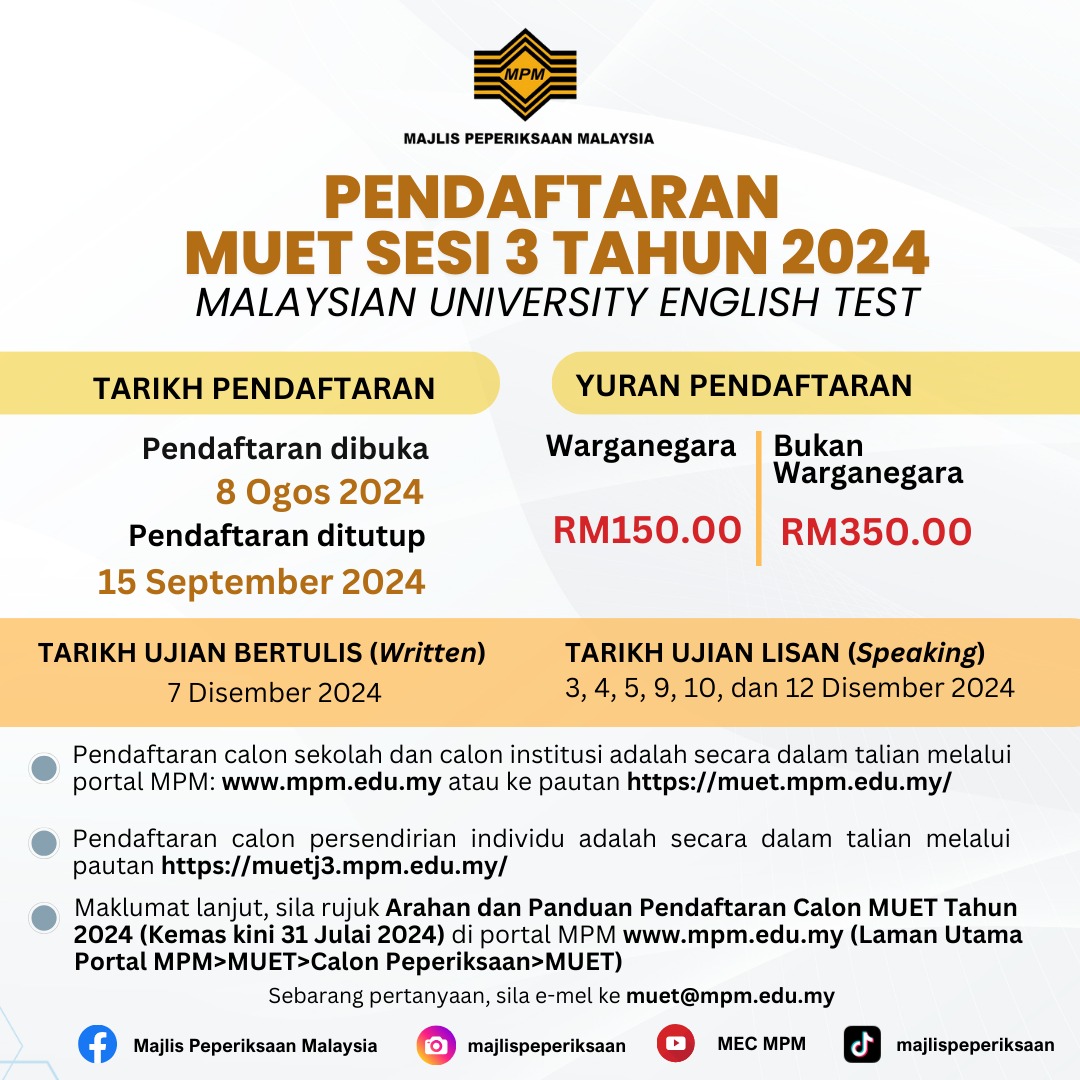 Laman Utama - Portal Rasmi Majlis Peperiksaan Malaysia (MPM)